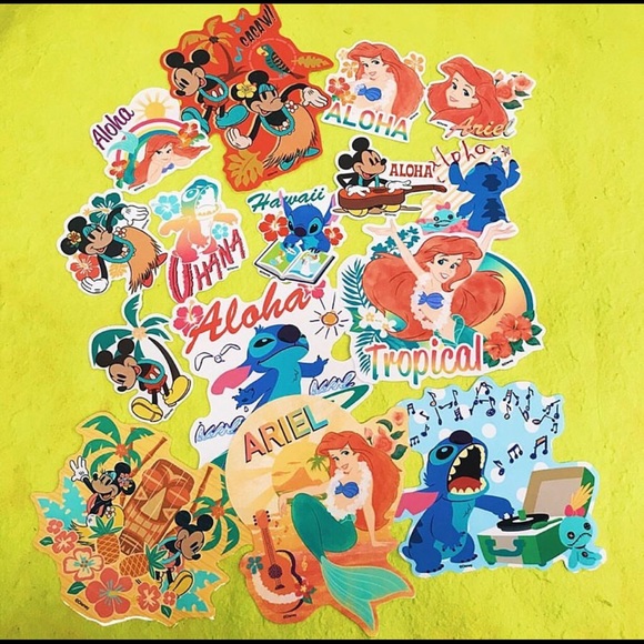 Daiso | Other | Disney Daiso Set Of Stickers | Poshmark